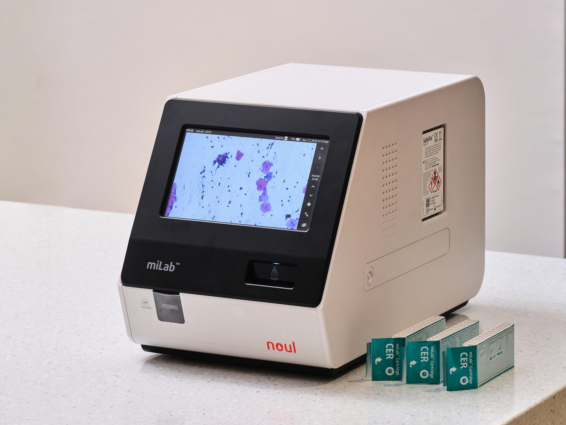 노을 | [보도자료] 노을, 중동 카타르에 AI 기반 자궁경부암 진단 솔루션 miLab CER 첫 공급 - 노을